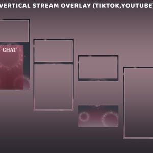 Abyss Bunny Animated Stream Overlay Package, Tiktok Overlay, Schedule ...