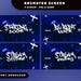 Blue Euphoria Animated Stream Overlay Package, Flow Art Gaming Overlay ...