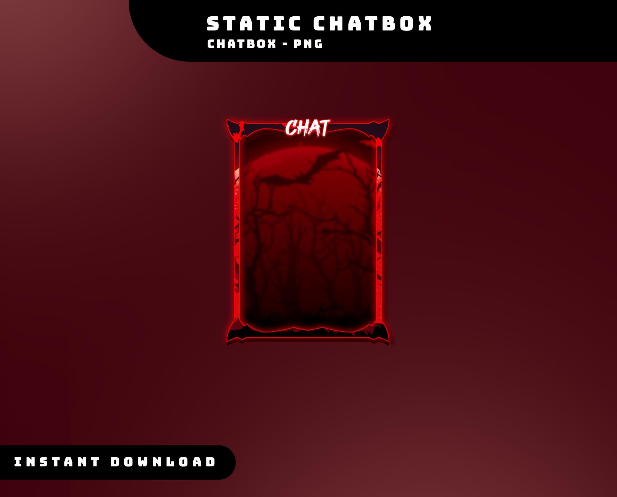 Ghoul Vision Animated Stream Overlay Package, Red Moon Streaming ...