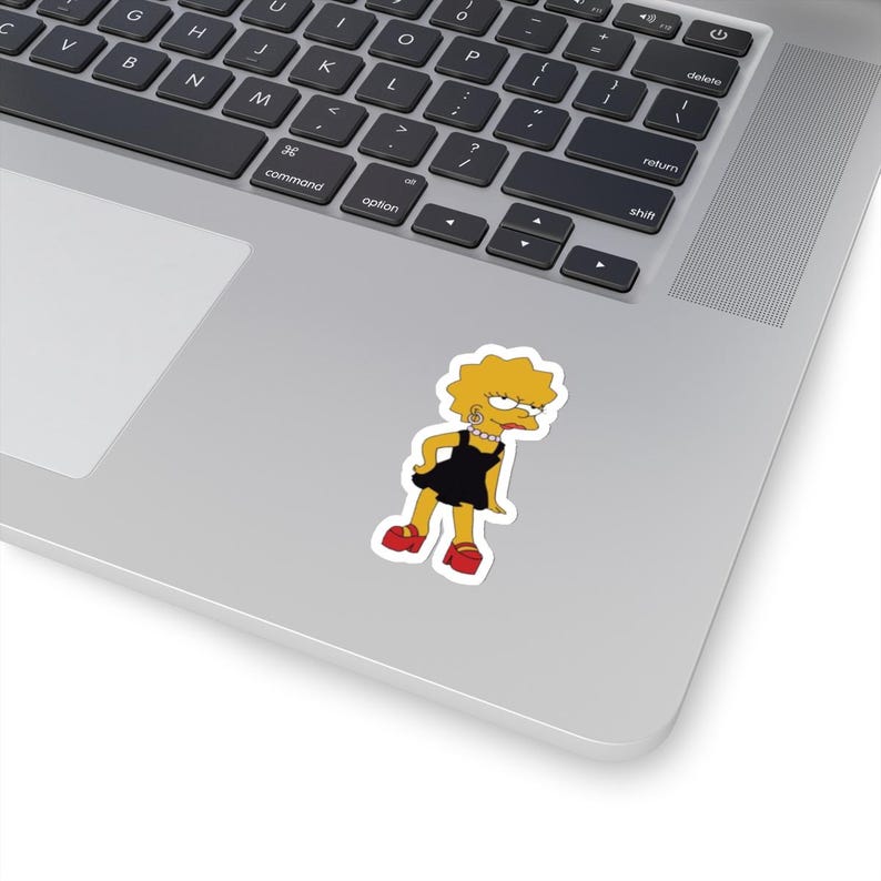 Sassy Girl Boss Lisa Simpson Sticker, Meme Decal, Laptop Decal, Vinyl ...