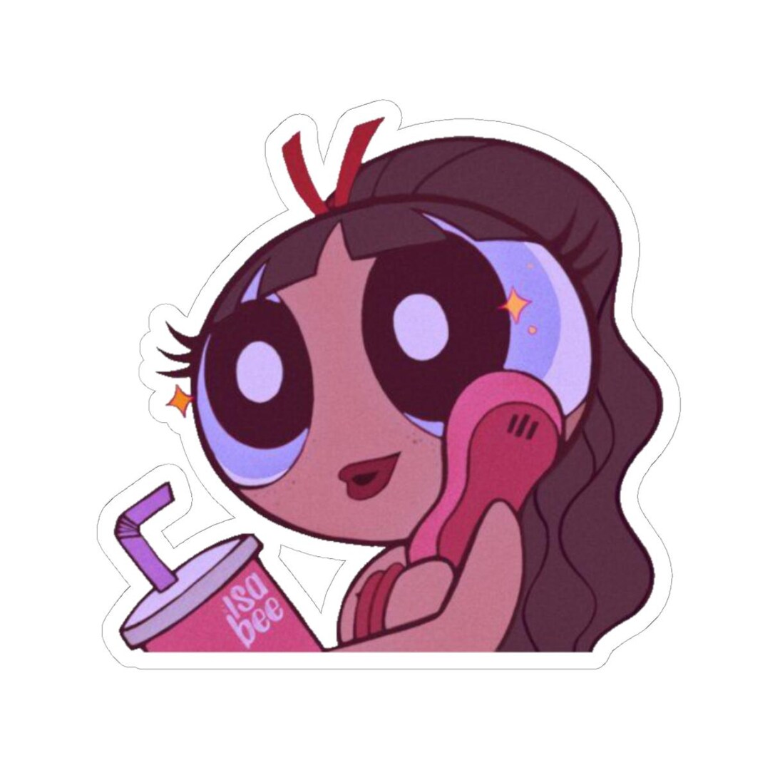 Girl Boss Power Puff Girls Sticker, Meme Blossom Decal for Laptop ...