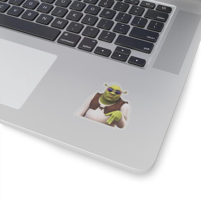 Funny Shrek Meme Kiss-cut Stickers, Girl Boss Sassy Decals, Laptop DIY ...