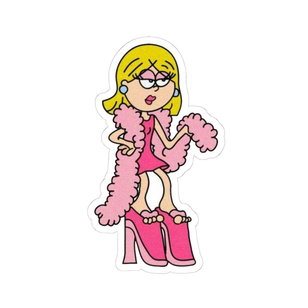 Cartoon Sticker, Lizzie Mcguire Show, Hillary Duff Meme, Funny Sticker ...