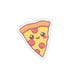 Kawaii Pizza Stickers, Cute Pepperoni Decals, Fun Food Laptop Decals ...
