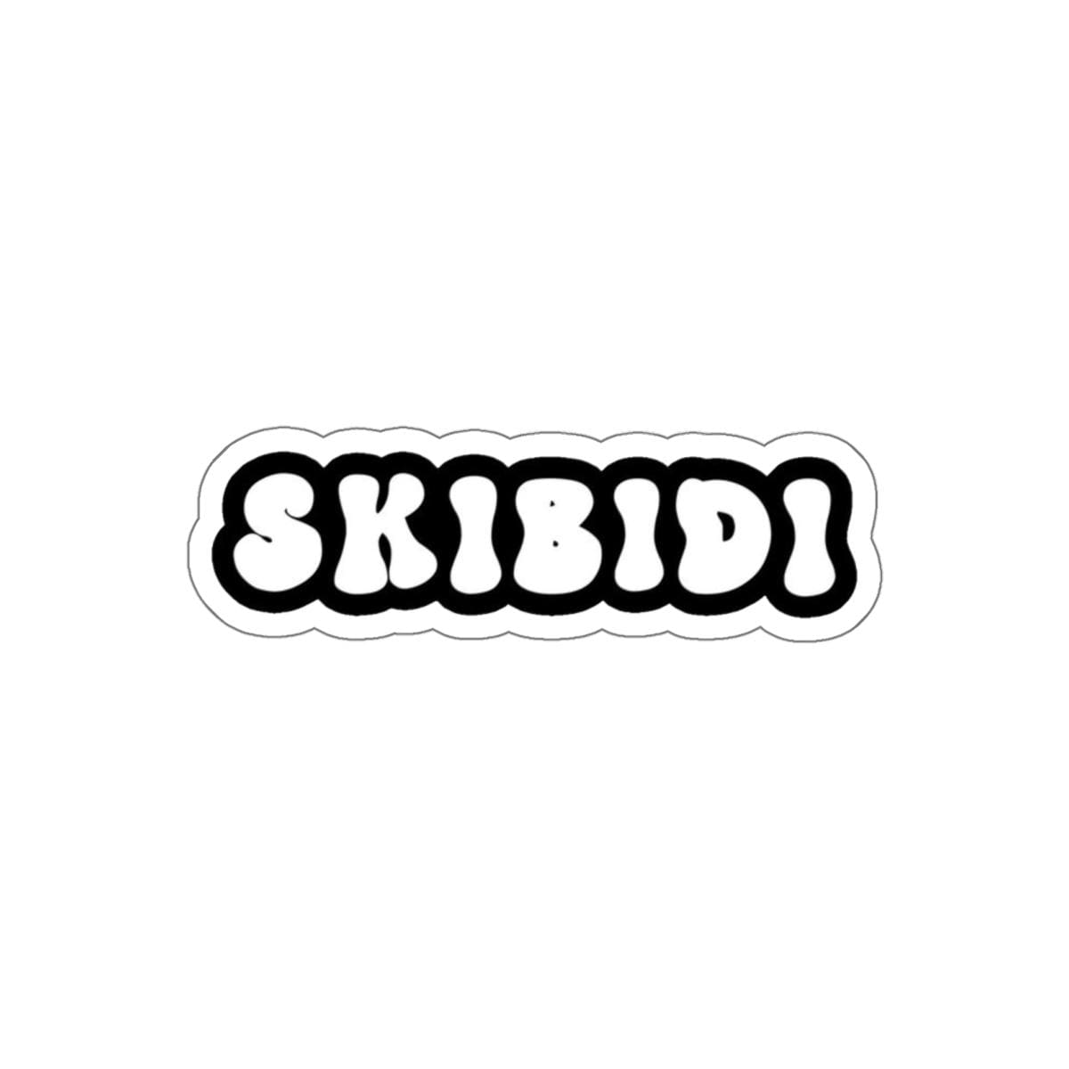 Skibidi Toilet Sticker Meme Kiss-cut Stickers - Funny Bathroom Decal ...