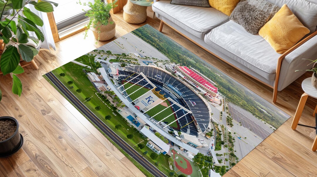 American Football Lover,kauffman Stadium Kansas City, Decoration Art ...