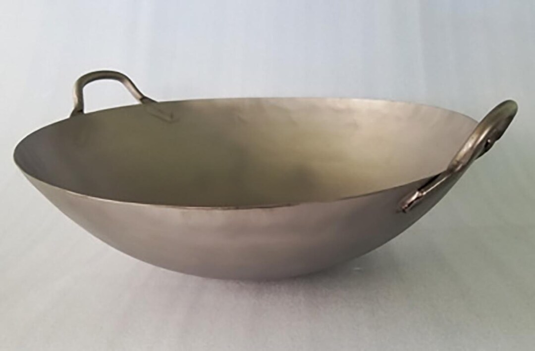 72cm Super Huge Size Pure Titanium Hammered Chinese Guangdong Wok Hand ...