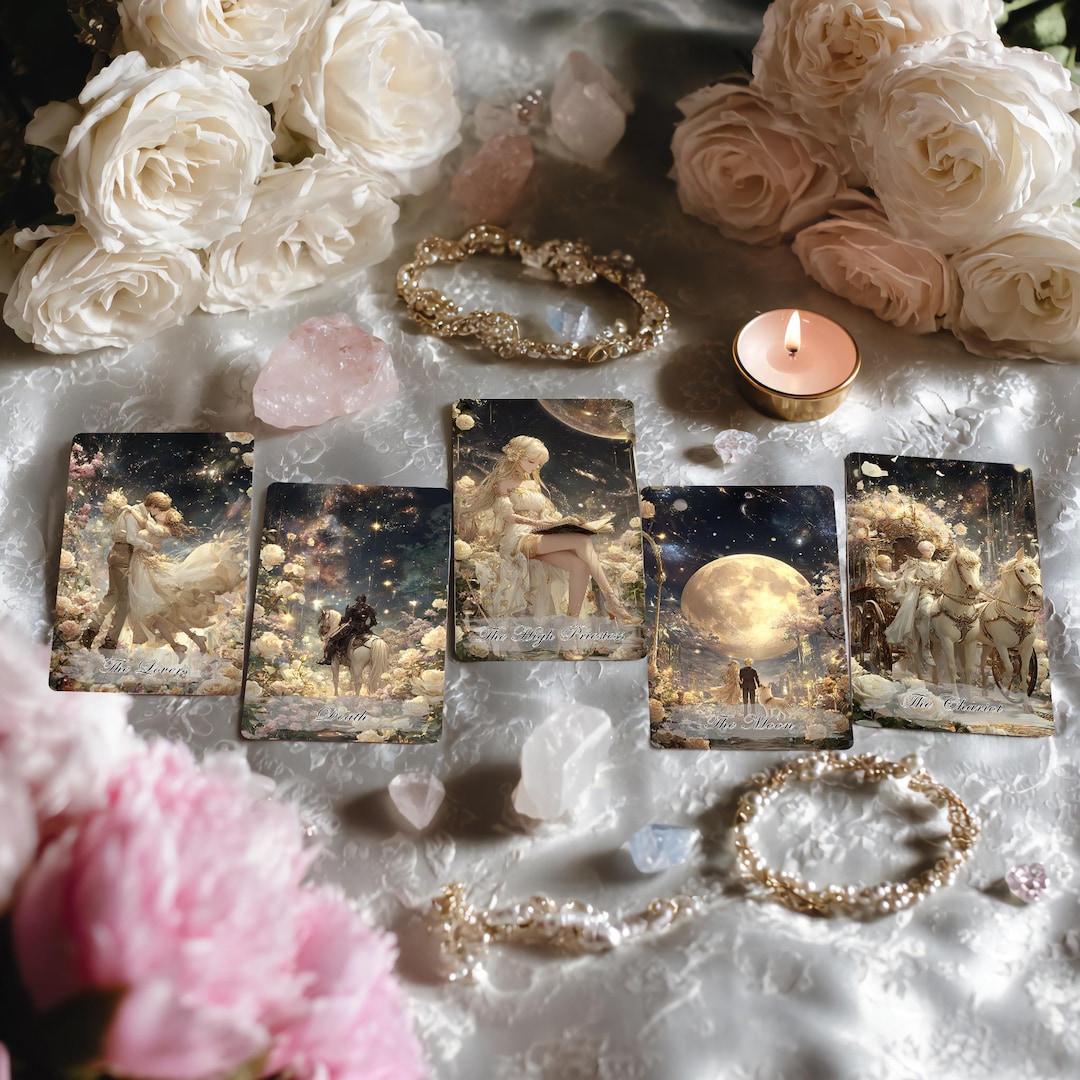 Starfall Dream Tarot With Guidebook, Tarot Cards, Oracle Card Deck ...