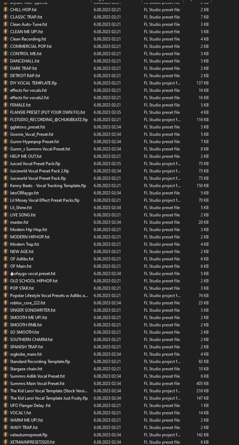 2.000 FL Studio Vocal Presets Bundle | Mixing & Recording Presets for ...