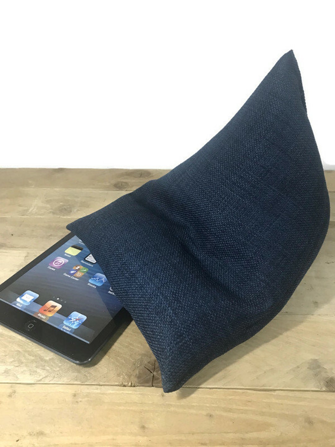 IPad Pillow, Kindle Tablet Cushion, Navy Blue - Arthritis Aid - Etsy
