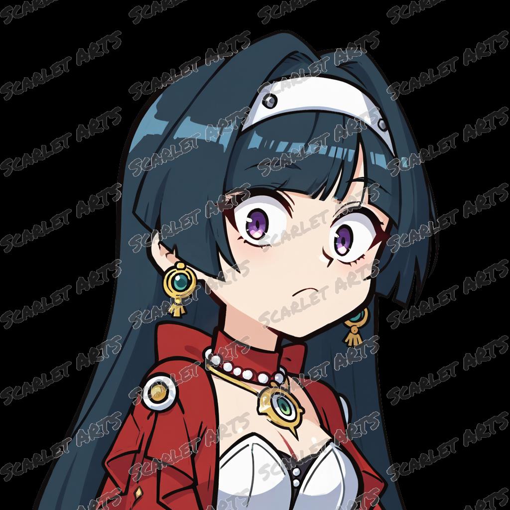 Astra Yao Zenless Zone Zero Emotes / Stickers - Anime Chibi Style ...