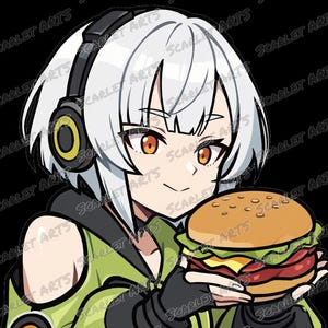 Anby Demara Zenless Zone Zero Emotes / Stickers - Anime Chibi Style ...