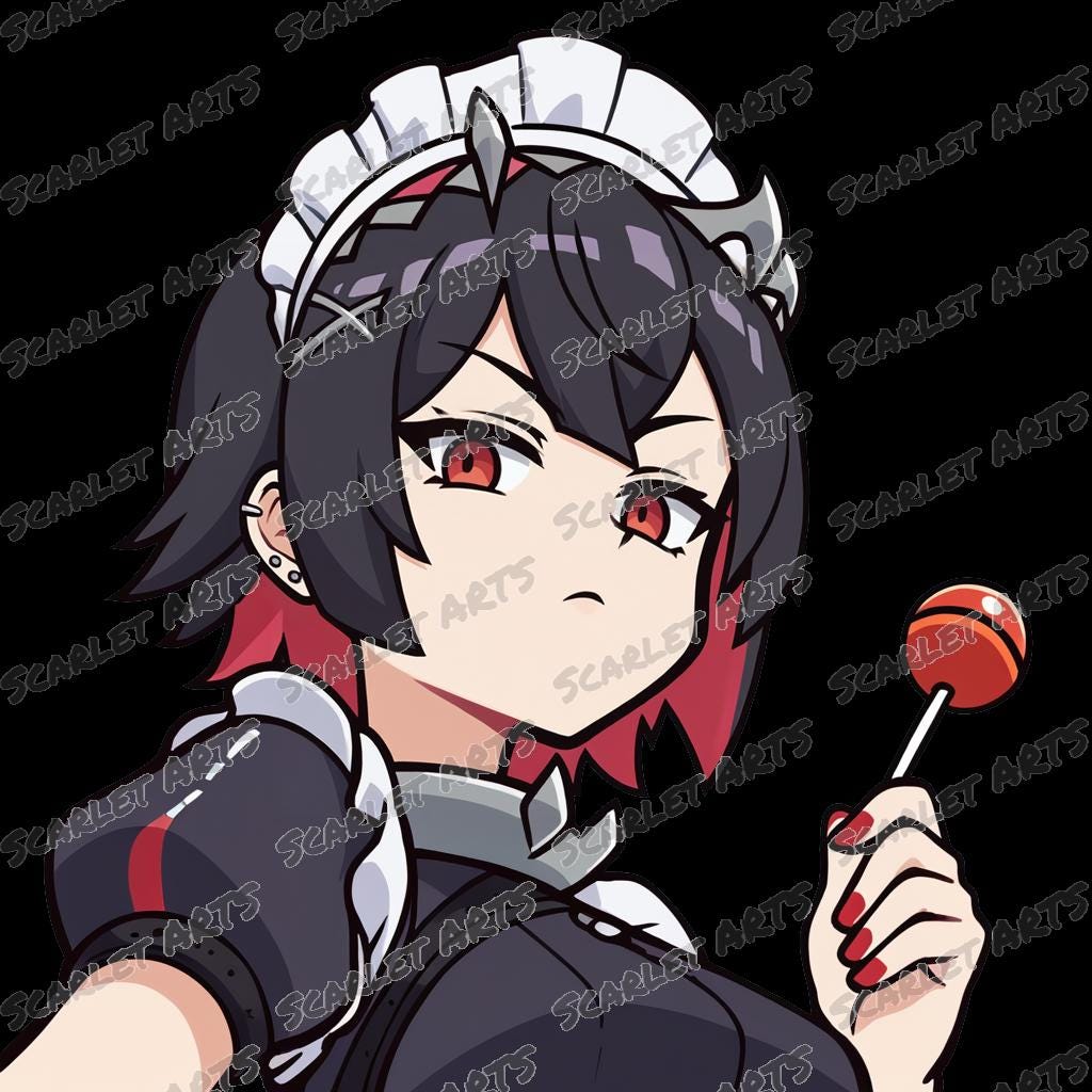 Ellen Joe Zenless Zone Zero Emotes / Stickers - Anime Chibi Style ...