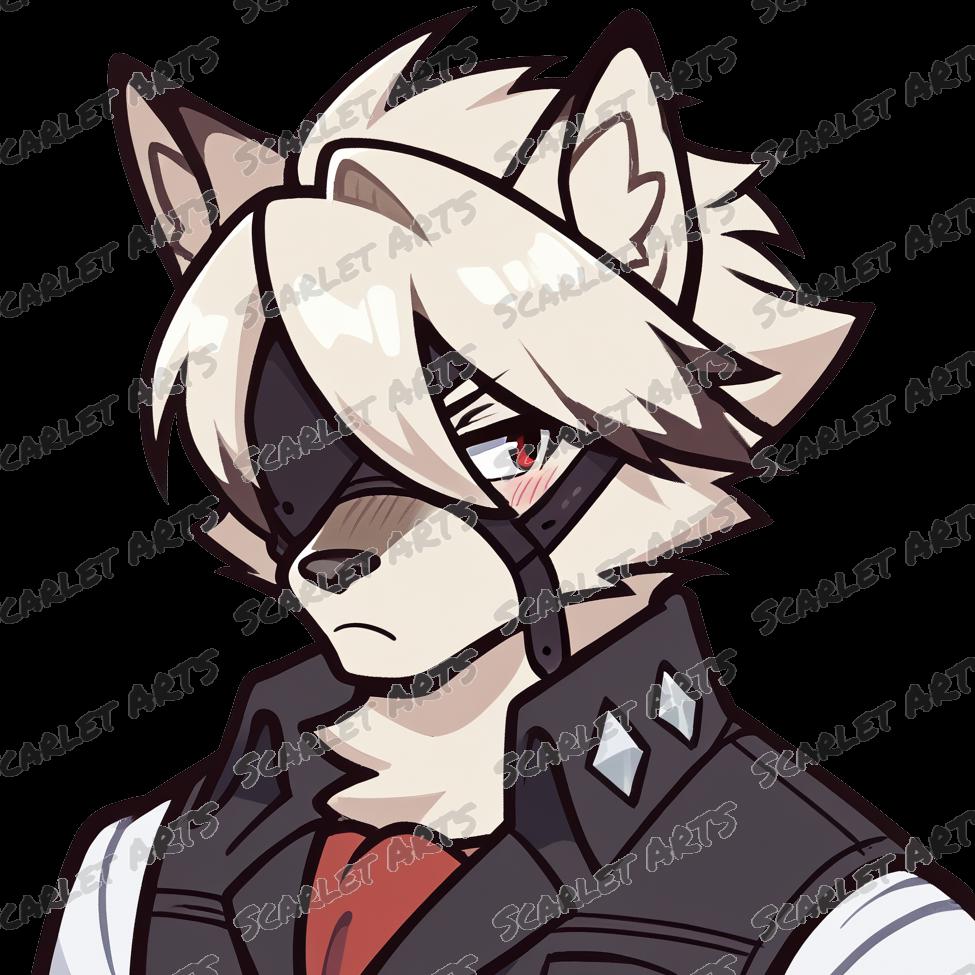 Von Lycaon Zenless Zone Zero Emotes / Stickers - Anime Chibi Style ...