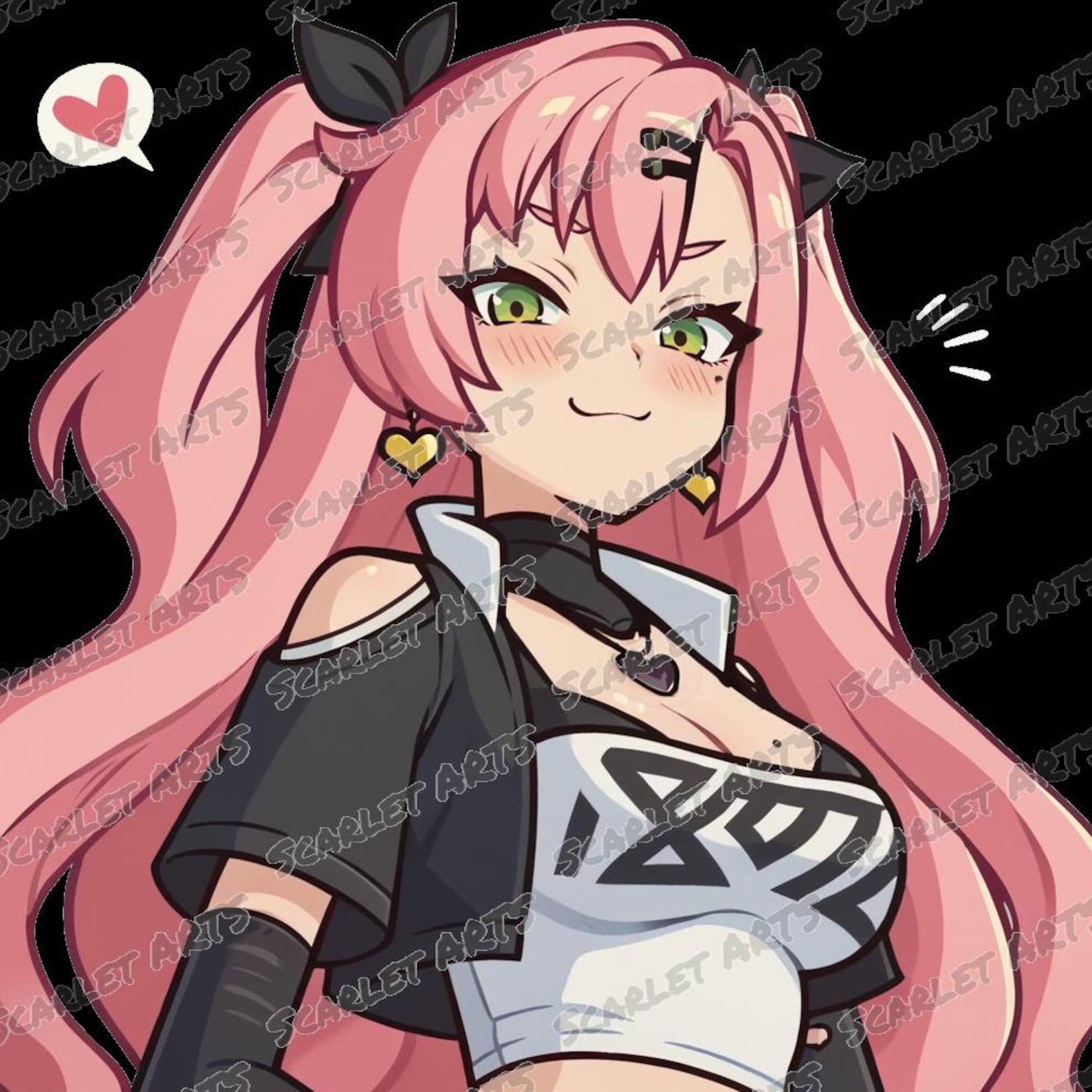 Nicole Demara Zenless Zone Zero Emotes / Stickers - Anime Chibi Style ...