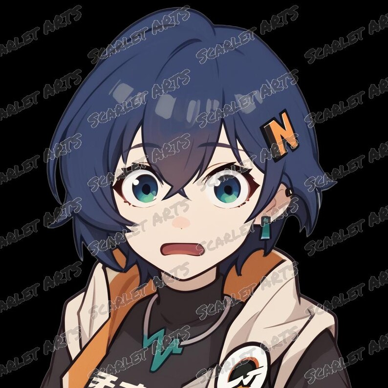 Belle Zenless Zone Zero Emotes / Stickers - Anime Chibi Style - Twitch ...