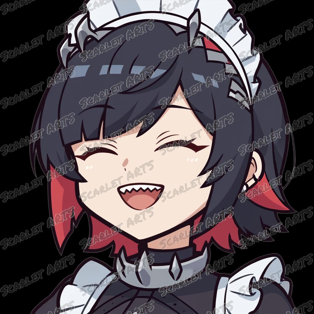 Ellen Joe Zenless Zone Zero Emotes / Stickers - Anime Chibi Style ...