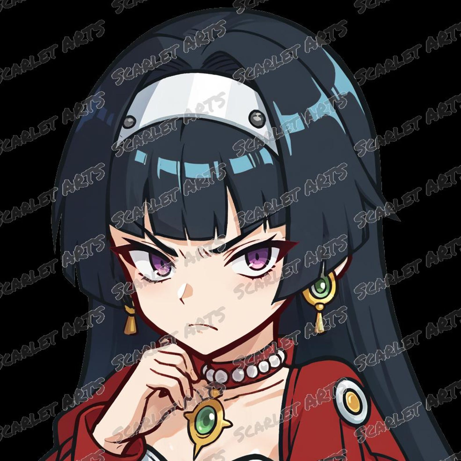 Astra Yao Zenless Zone Zero Emotes / Stickers - Anime Chibi Style ...