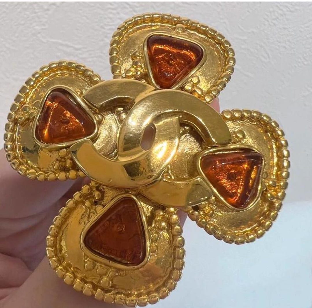 Chanel Brooch - Etsy