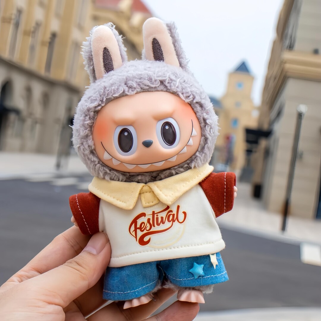 Handmade Labubu Vintage Outfit THE MONSTERS Labubu Clothes, Retro ...
