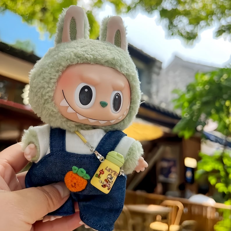 Atuendo de Labubu hecho a mano para fanáticos de Labubu: ropa de Labubu ...