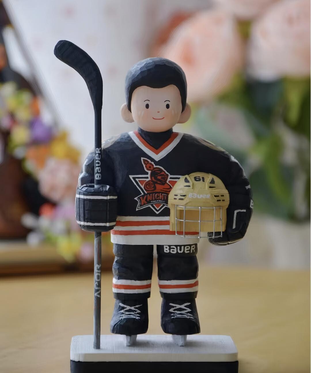 Personalized Hand-carved Wooden Figure Sculptures,personalized Wedding ...