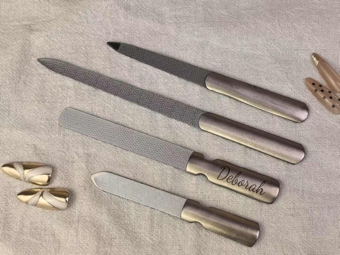 Custom Nail Files - Personalized Wedding Nail Files - Unique Bridal ...