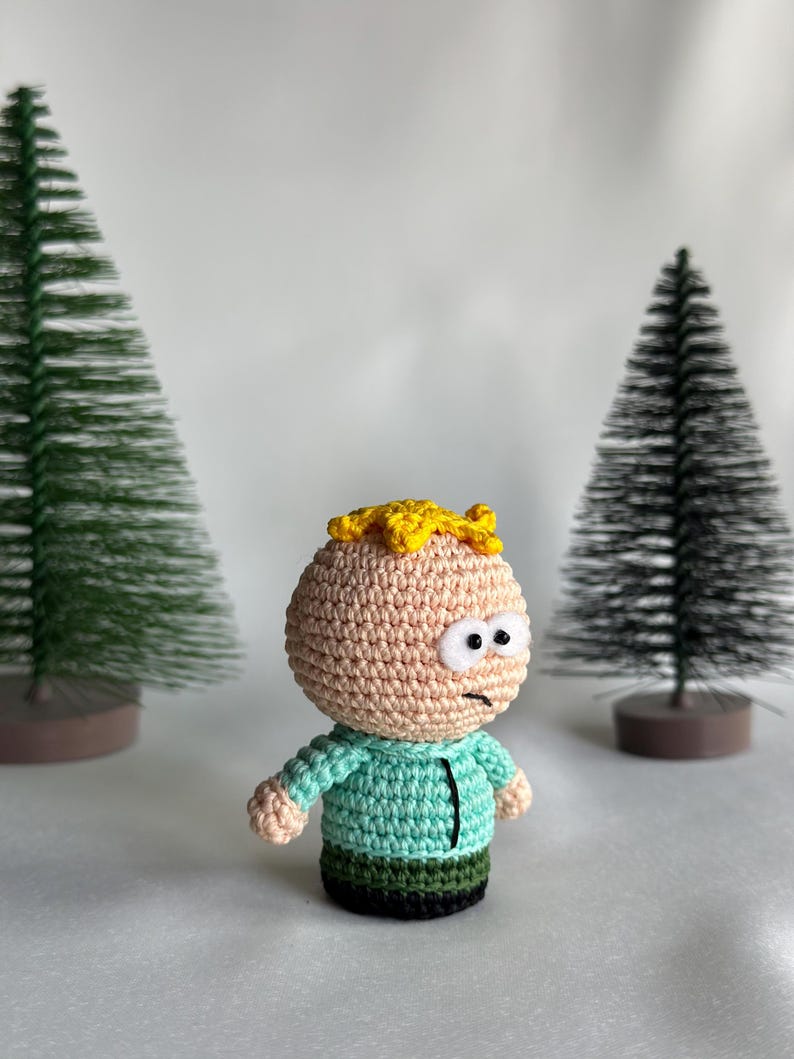 Patrón de crochet Naive Guy (PDF), juguete amigurumi Naive Guy, mini ...