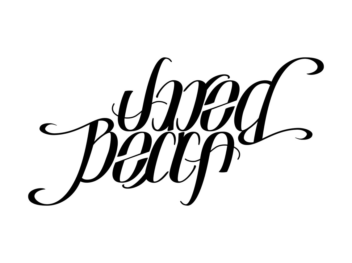 Custom Ambigram - Two Names - Etsy