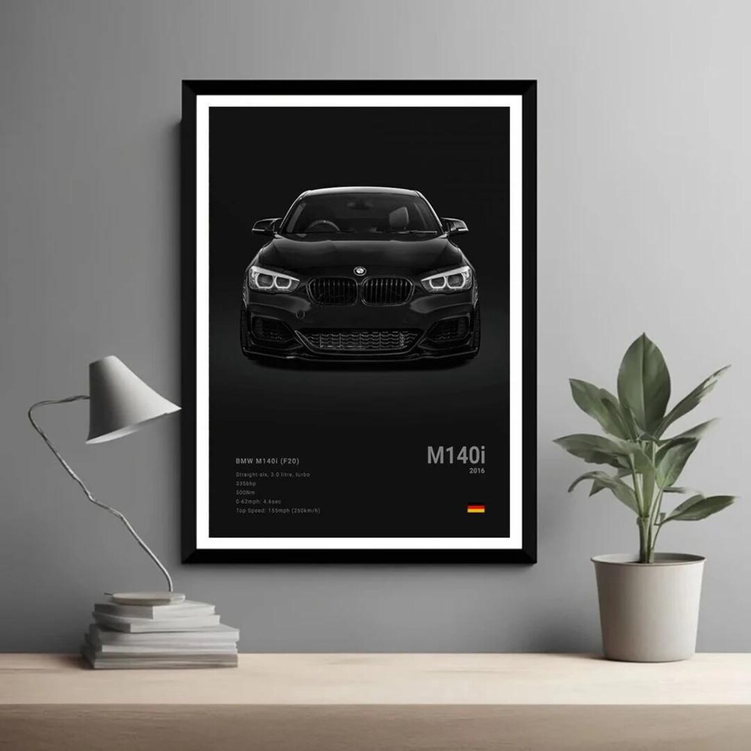 Luxury Sports Car Wall Art - M5, 918, GT3, G63, STO, SLS - Modern ...