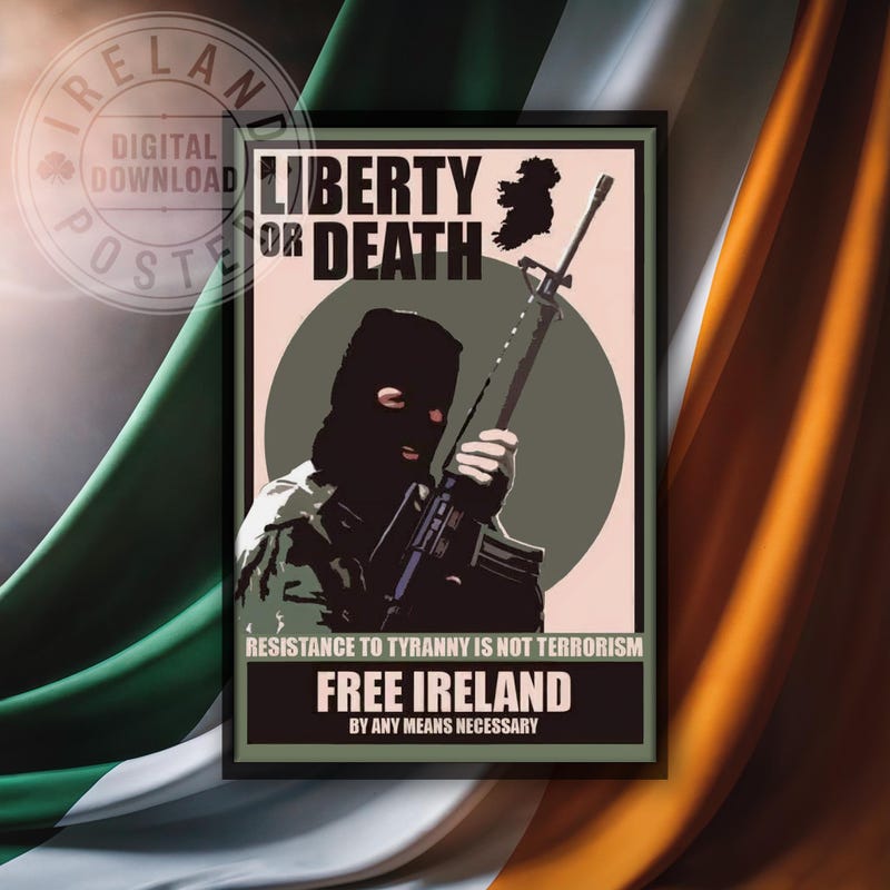 Irish Republican Posters - Etsy