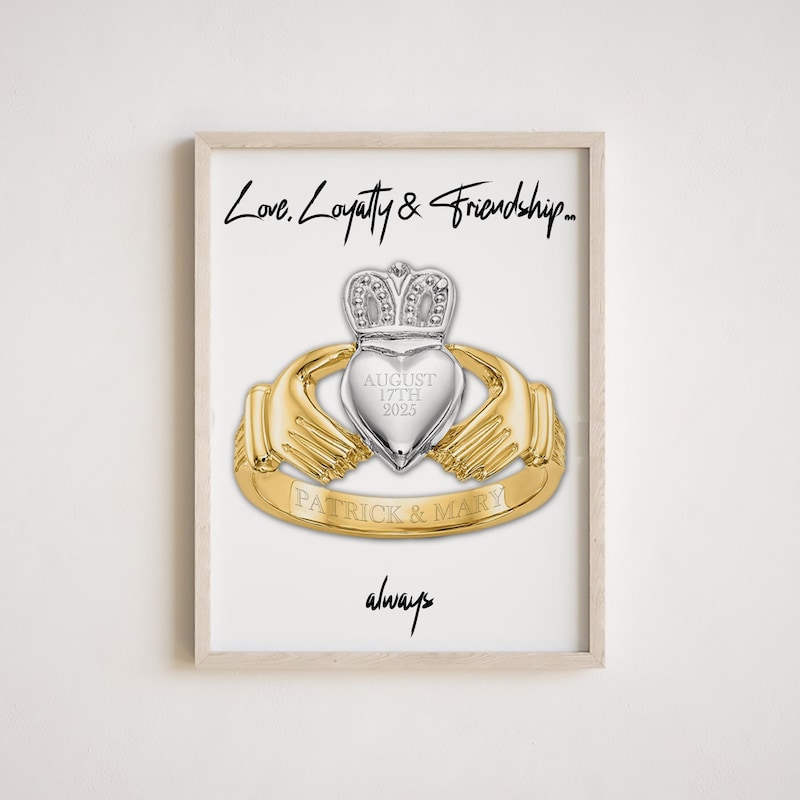 Claddagh Wall Art - Etsy