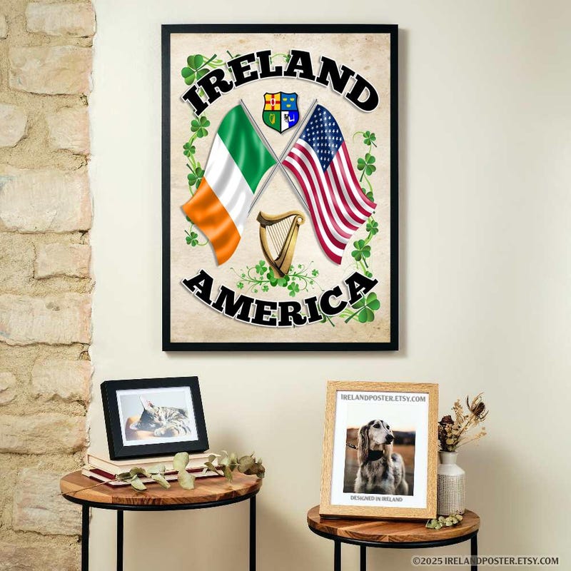 Irish Heritage Usa - Etsy UK