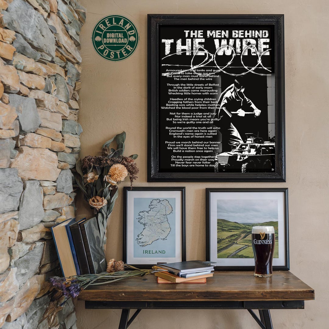 The Men Behind the Wire Lyrics | Famous Irish Song | Music From Ireland ...
