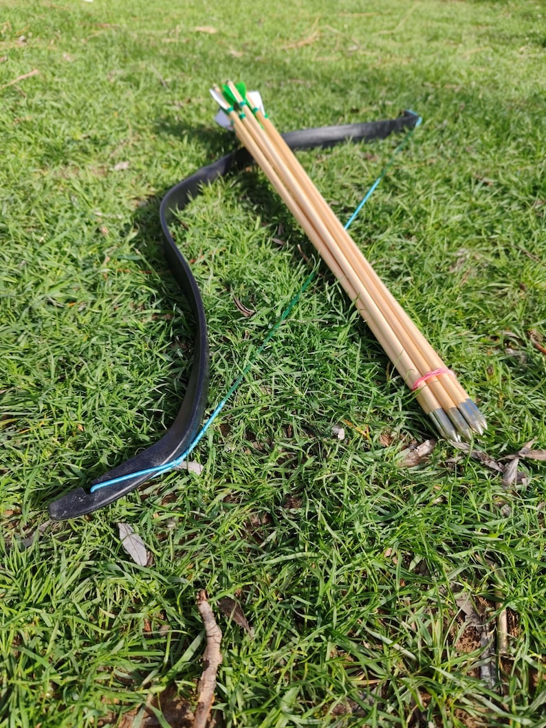 30 Lb Traditional Bow 10 Arrows for Target Archery Inspired by Ottoman ...