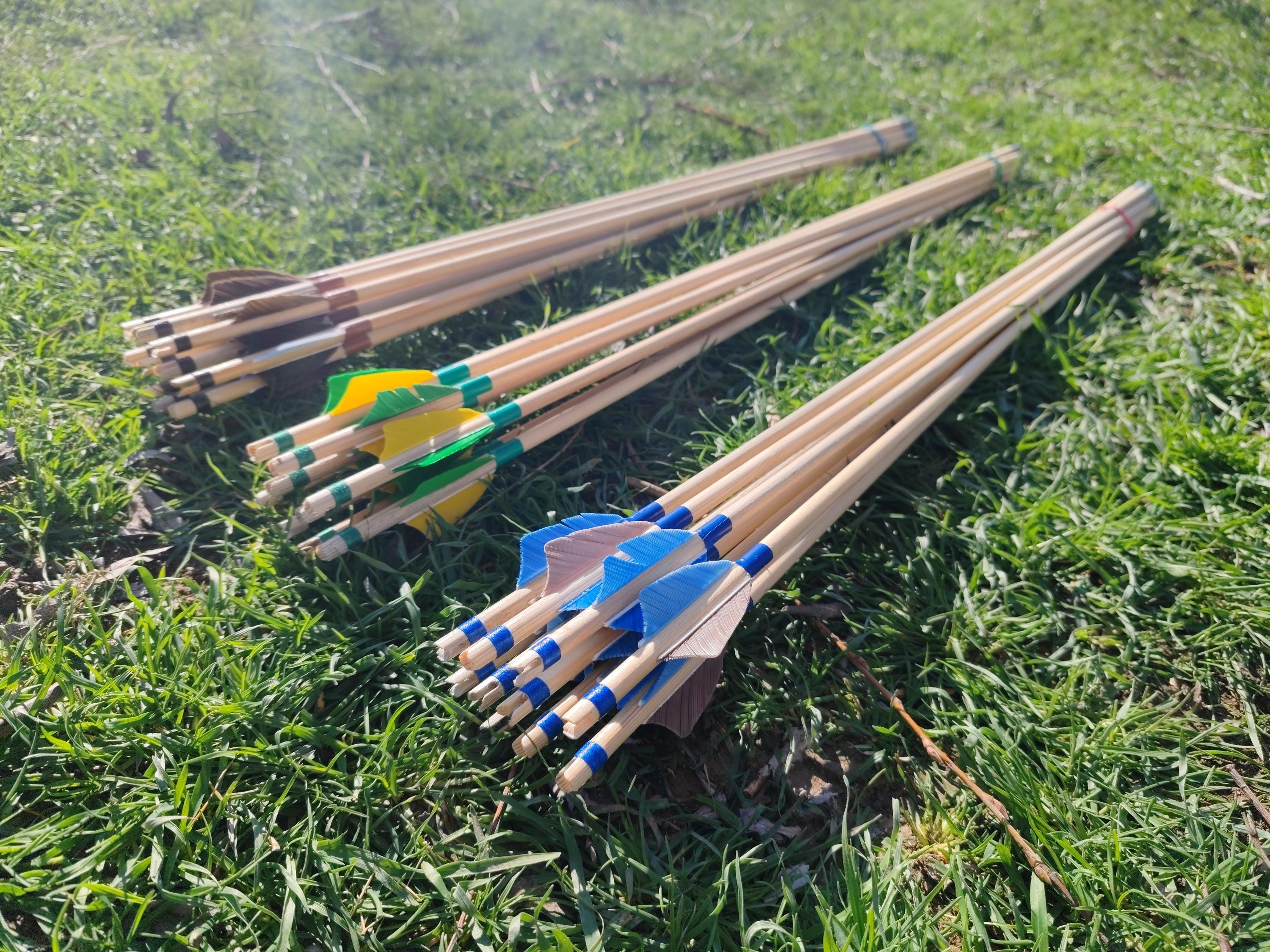 Personalized Traditional Custom Arrows (2.5 Inch Turkey Feather) for ...