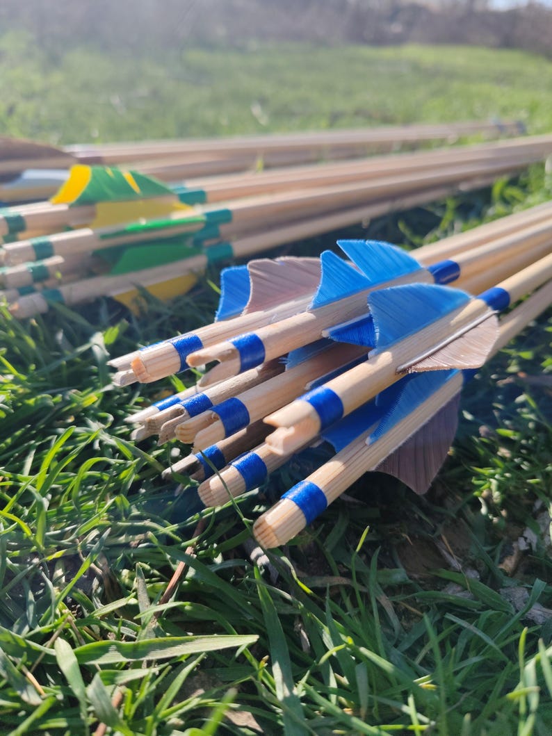 Personalized Traditional Custom Arrows (2.5 Inch Turkey Feather) for ...