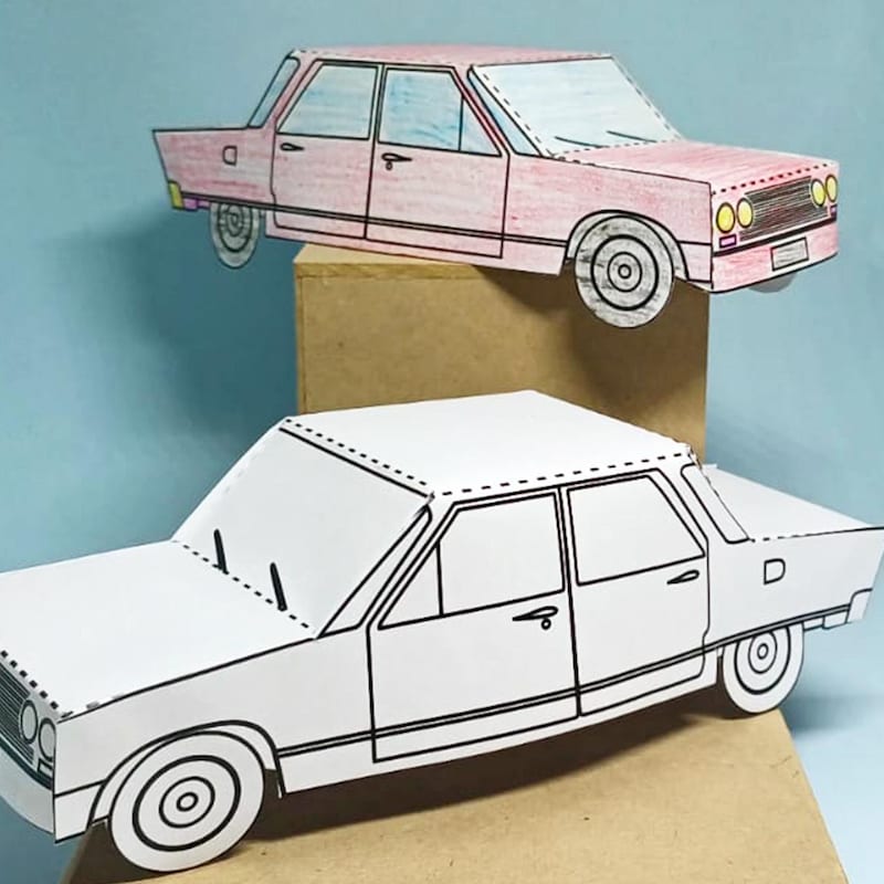 Paper Car Gorgeous - Etsy