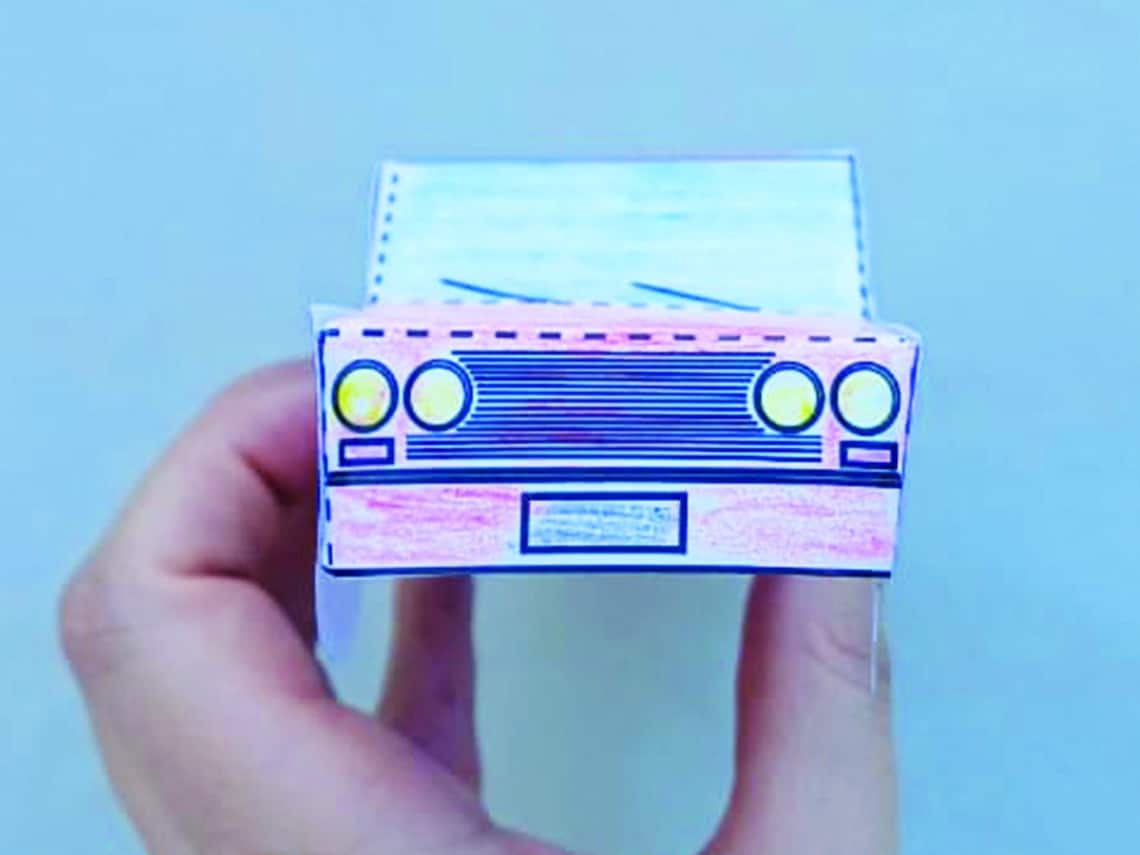 Classic Car Paper Craft - Color, Cut, and Create Your Own Car - Digital ...