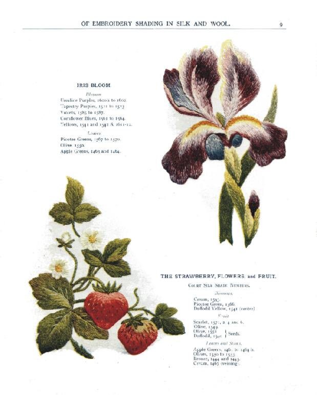 Decorative Embroidery Shading 2nd Series Needlework Practical - Etsy