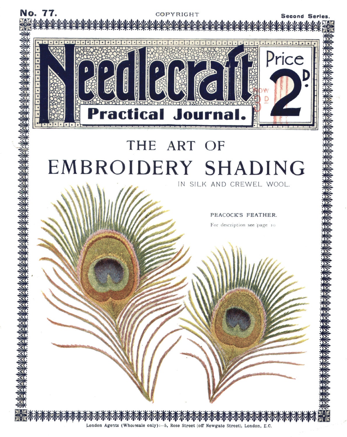 Decorative Embroidery Shading 2nd Series Needlework Practical - Etsy