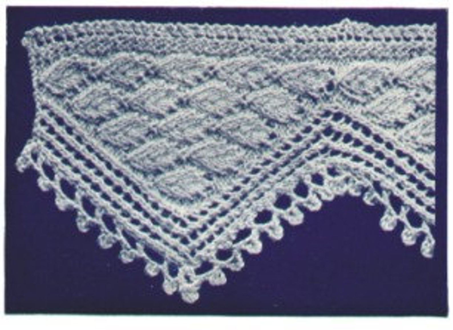 1900 Vintage Needlecraft Practical Journal No. 14 KNIT EDGINGS - Etsy