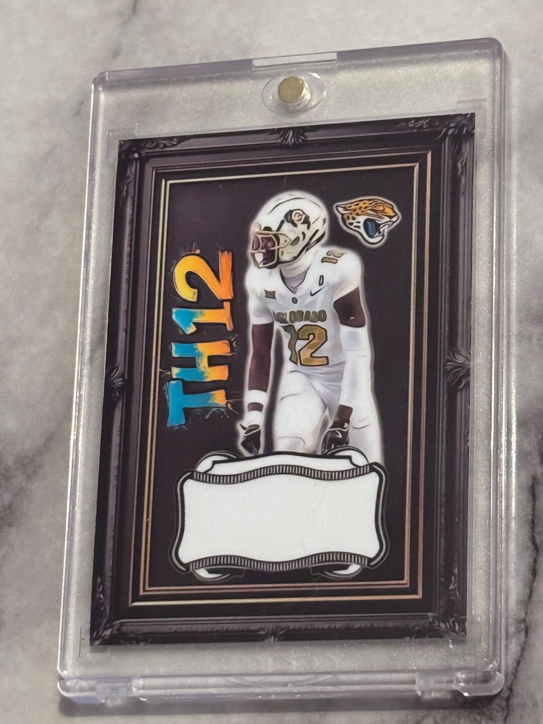 Travis Hunter - Custom Art Trading Card - Etsy