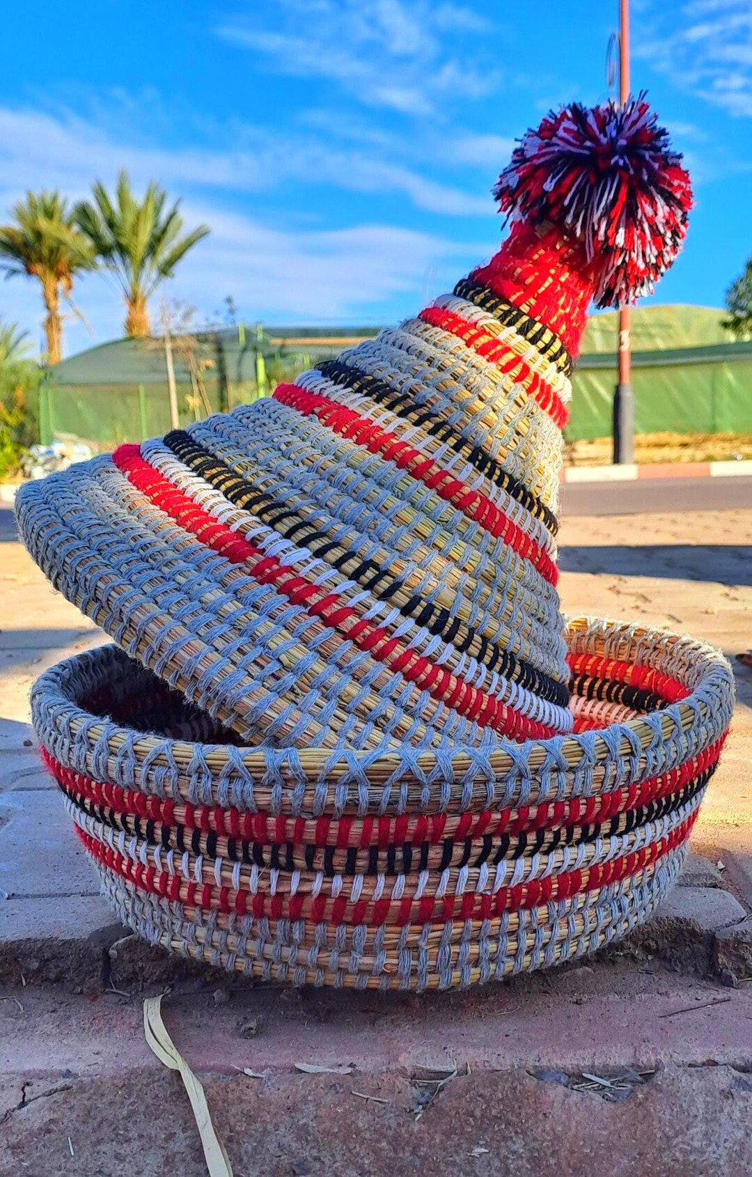 Moroccan Baskets, Straw Moroccan Baskets, Handmade Moroccan Baskets ...