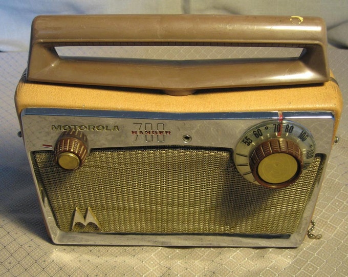 Vintage 5 Tube Motorola 700 Ranger Radio - Etsy