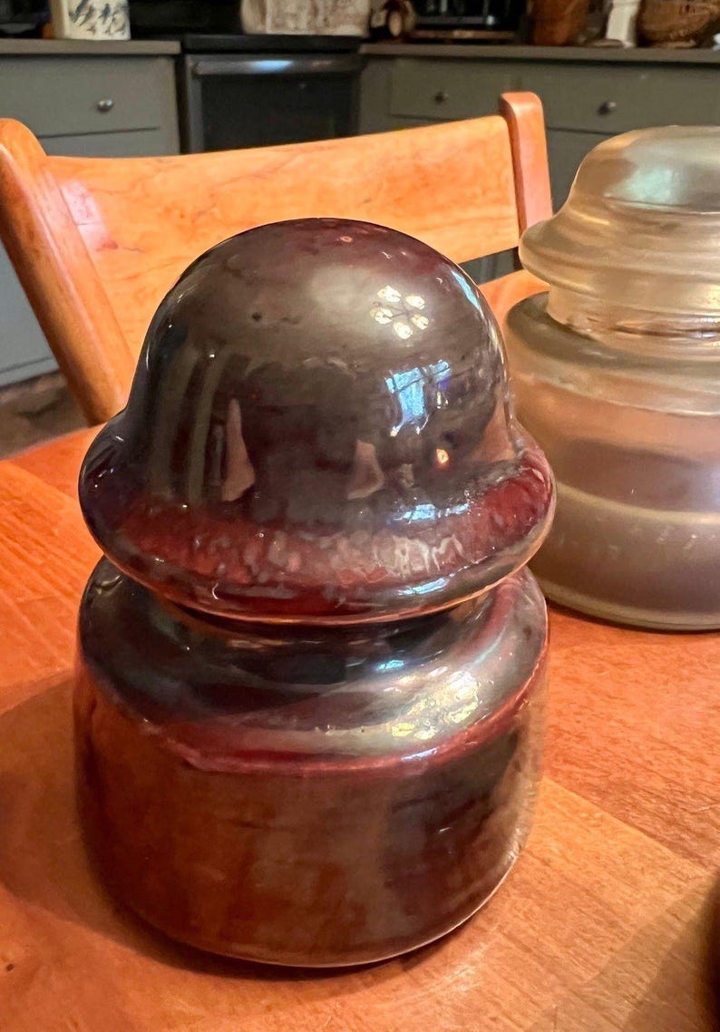Three Vintage Insulators - Etsy