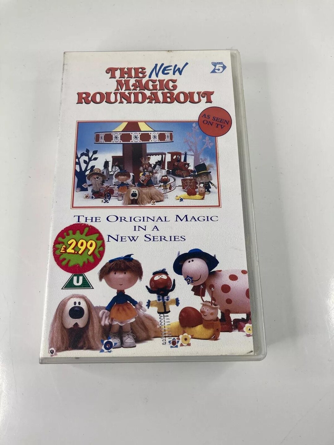 The New Magic Roundabout Vintage Vhs Tape & Case. Cert U. Collectable ...