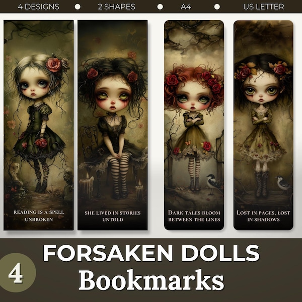 Forsaken Paper Doll - Etsy