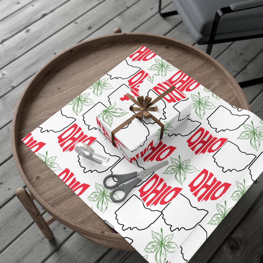 OSU Gift Wrap Papers With Free Shipping - Etsy