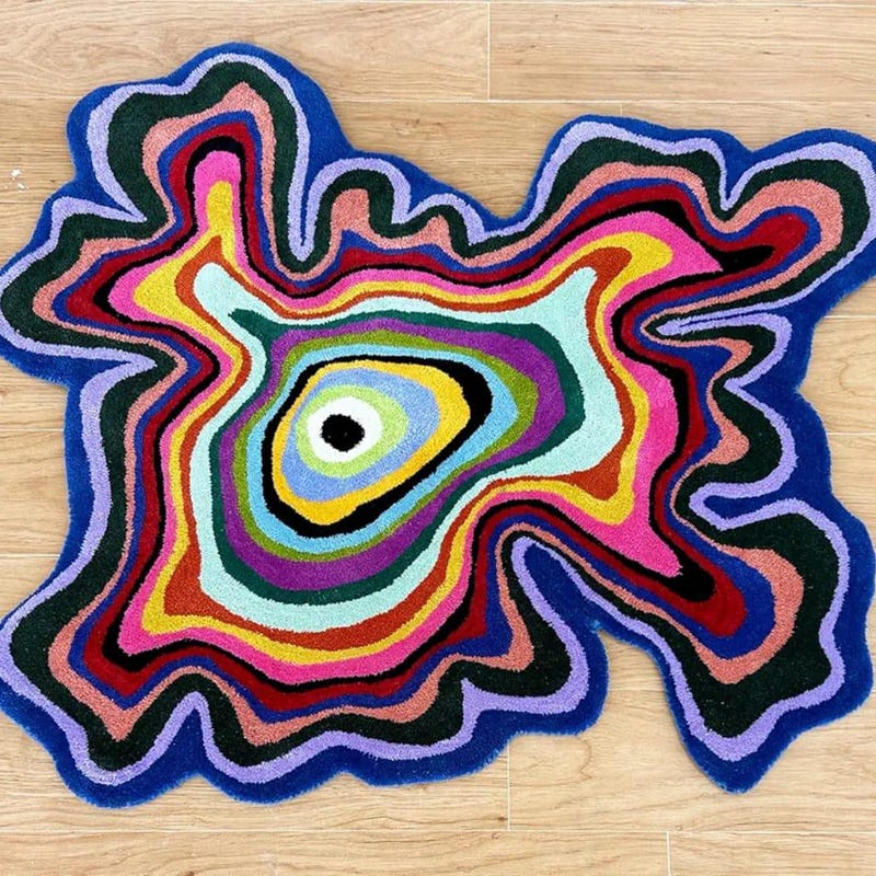 Blob Rug - Etsy